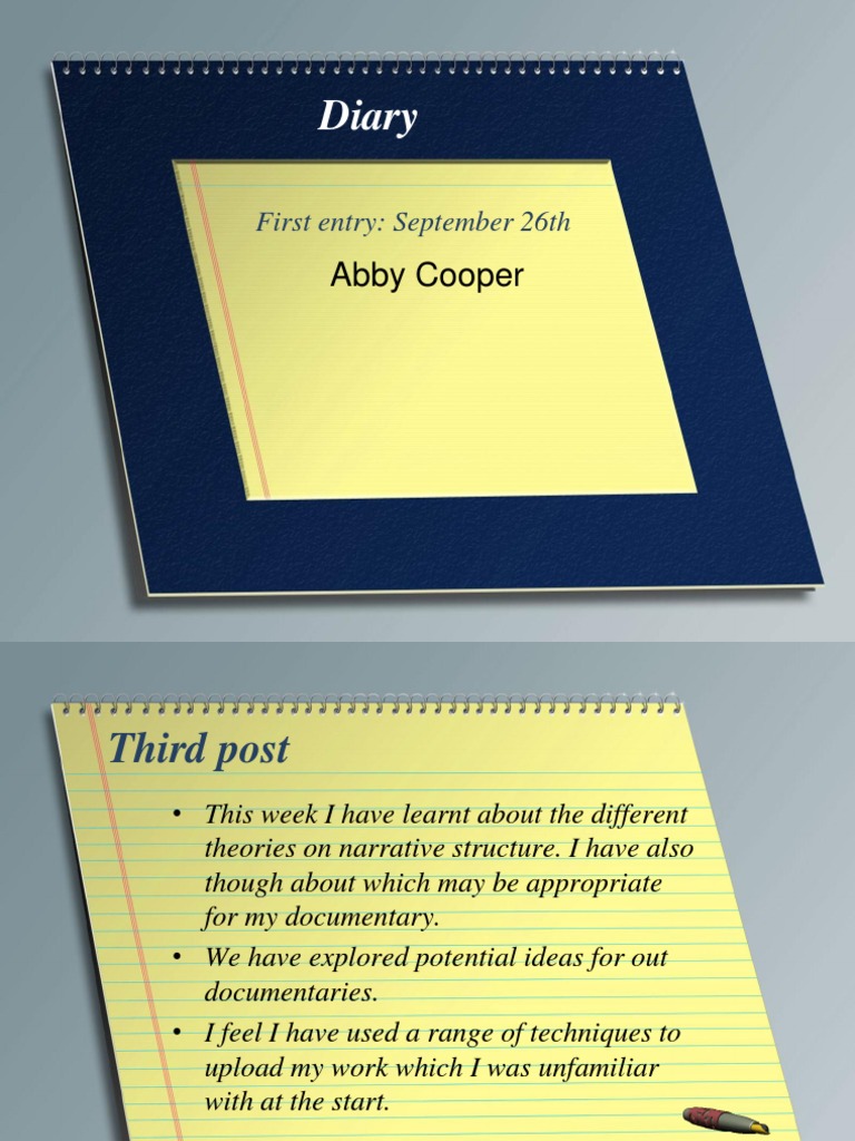 Diary Entry 3 | PDF | Philosophy | General Fiction