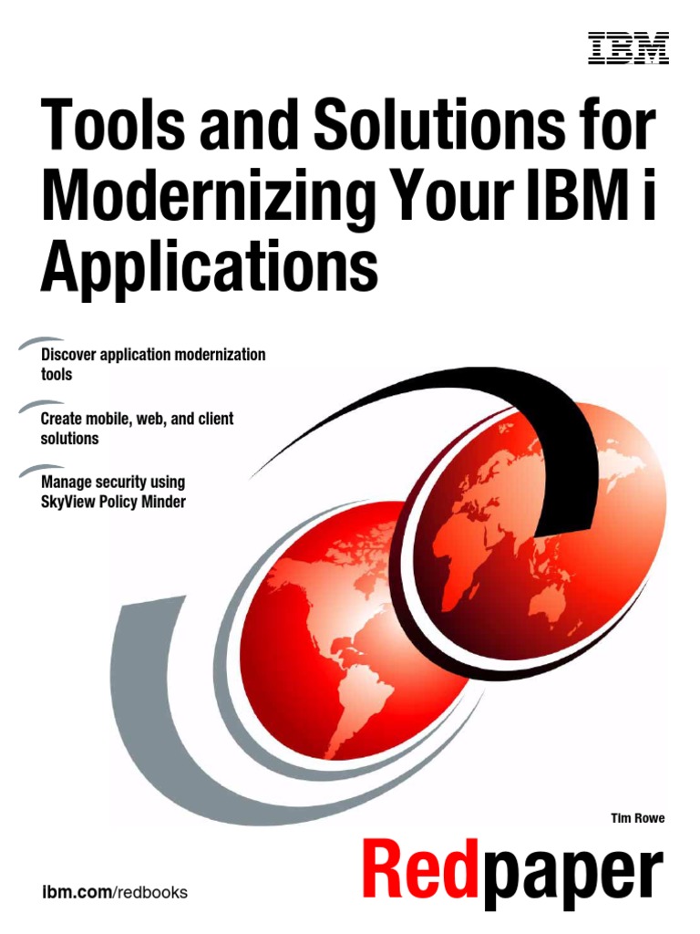 Modernizing IBM I Applications | PDF | Application Programming ... Modernizing IBM I Applications | PDF | Application Programming ...