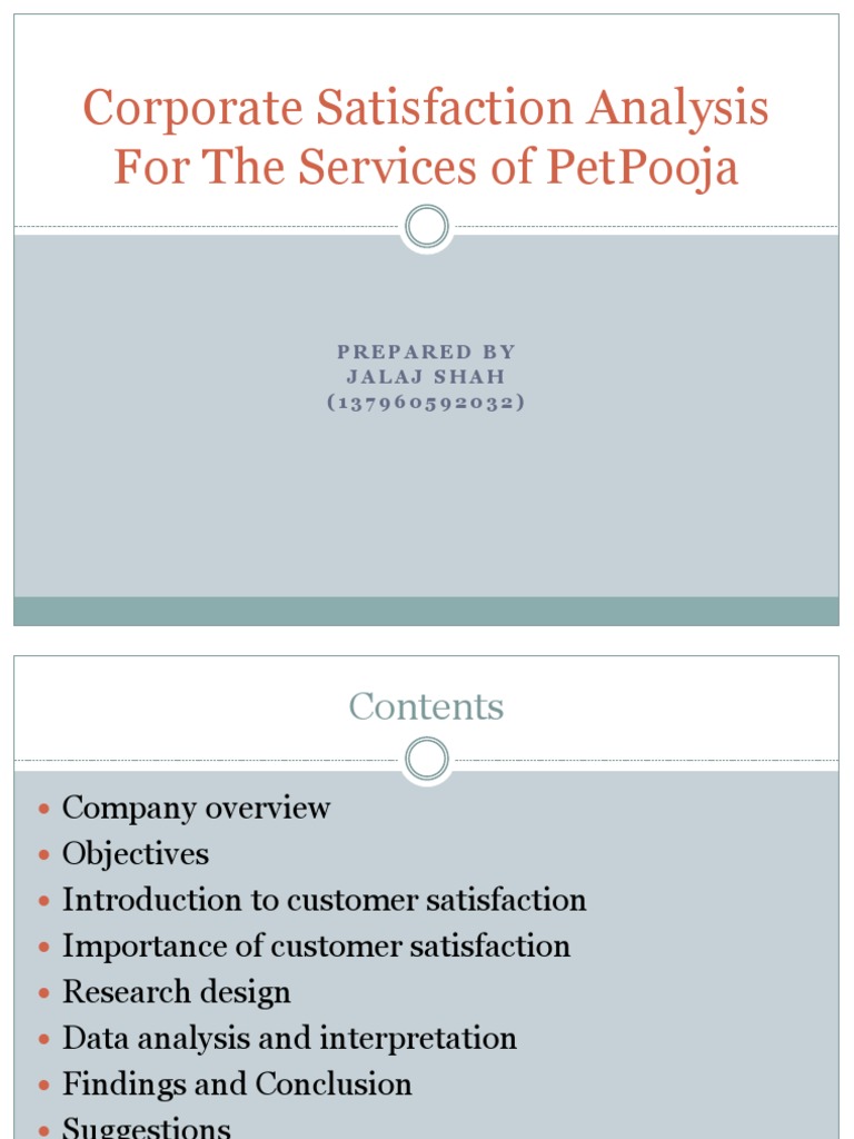 Evaluating Corporate Customer Satisfaction with Food Delivery Services ...