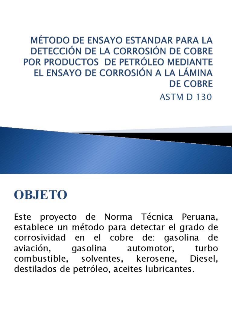 Metodo de Corrosion Astm D130 PDF | PDF