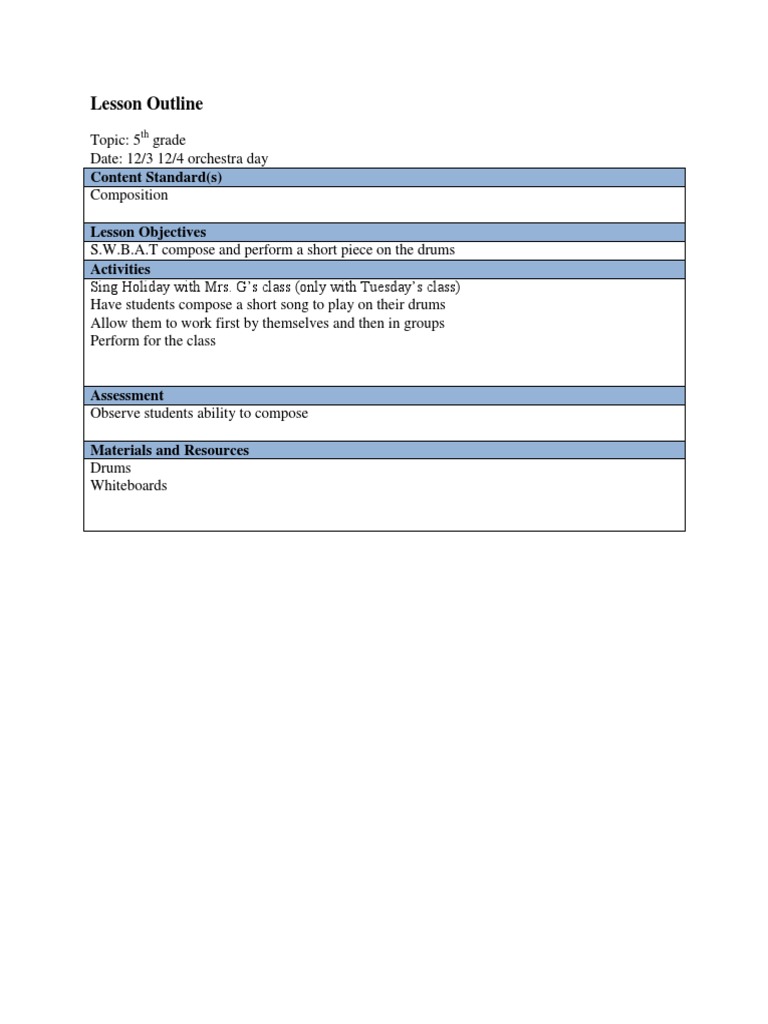 5 TH Orchestra | PDF