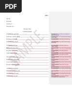 Papas Waltz Connotation Template | PDF