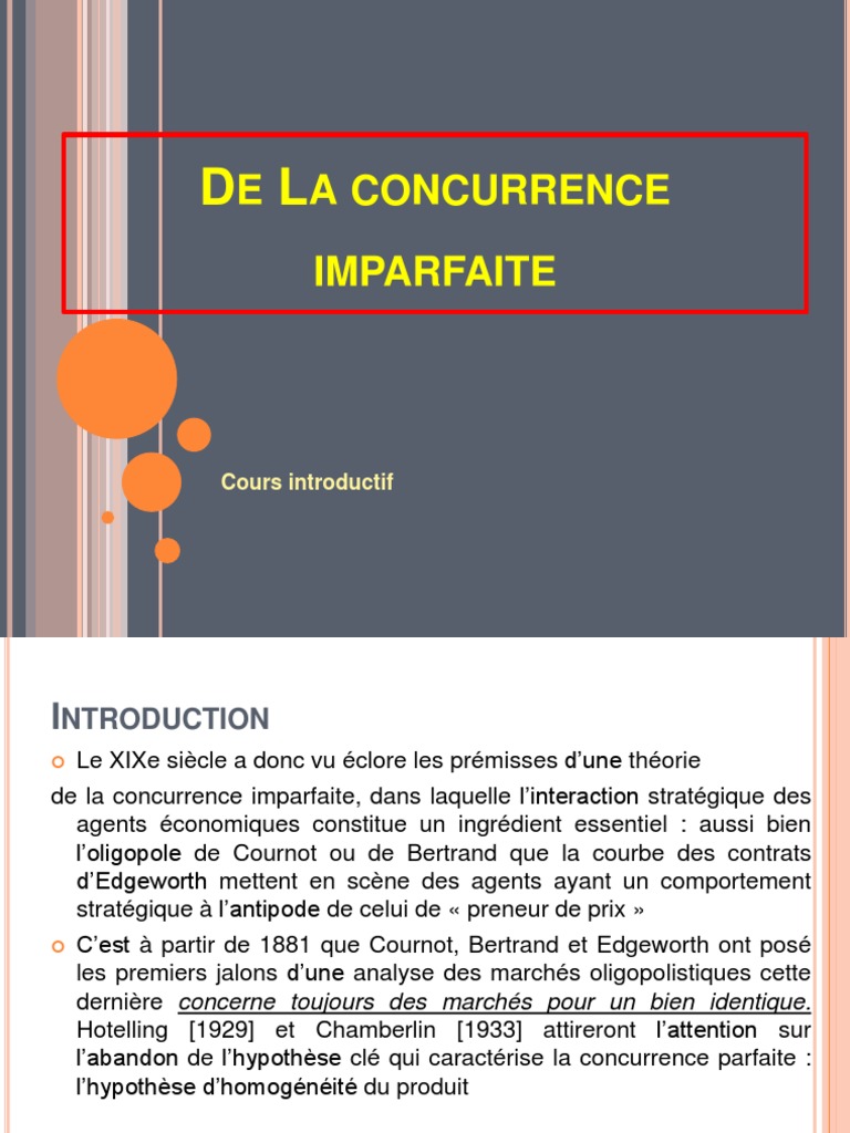 Cours CPP - Monopole S3 | PDF | Monopole | Offre et demande