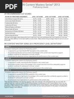 ATI Proficiency Levels | PDF | Business | Computers