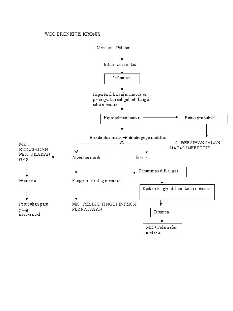 WOC Bronkitis, Emfisema, & Asthma Fix | PDF