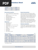 Sandvik SAF 2205 Datasheet Overview | PDF | Stainless Steel | Corrosion