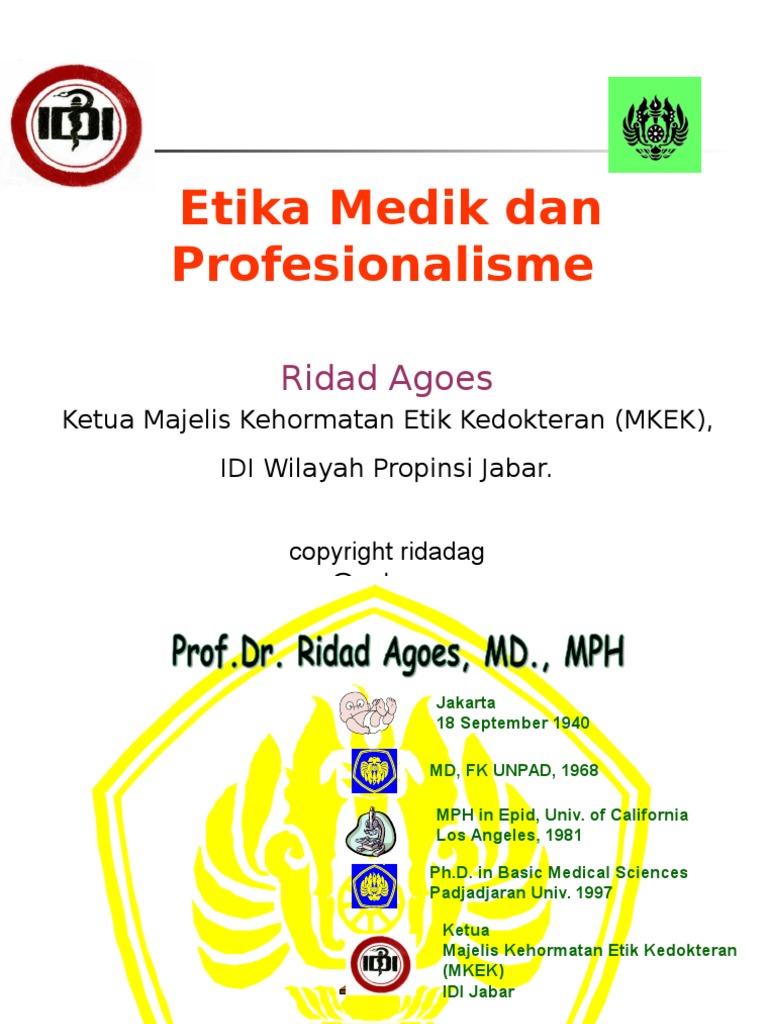 Mkek Idi Dan Etika | PDF