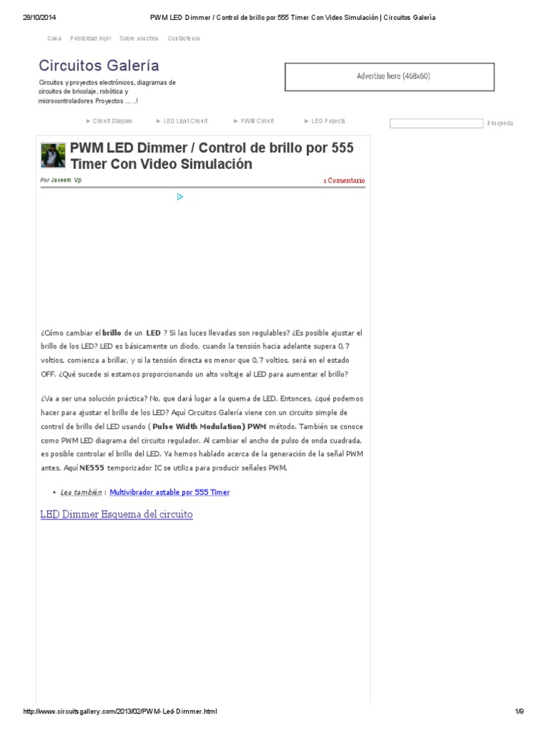 Control de Brillo LED con 555 Timer | PDF | Diodo emisor de luz | Arduino
