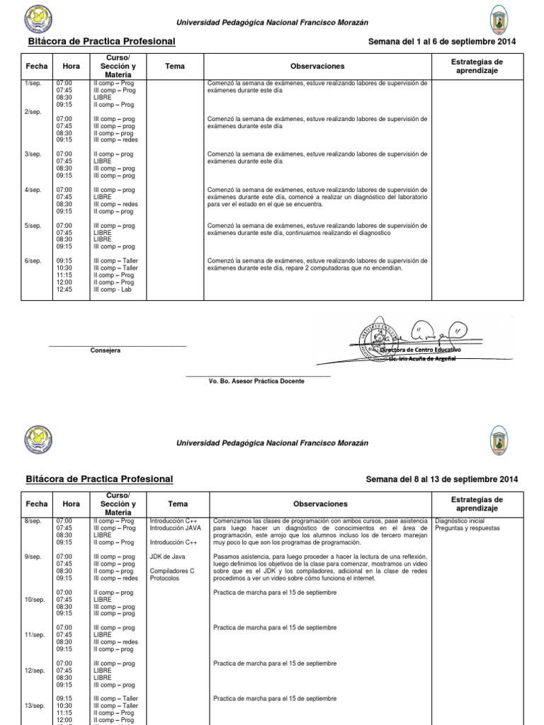 Bitácora de Practica Profesional | PDF | Java (lenguaje de programación ...