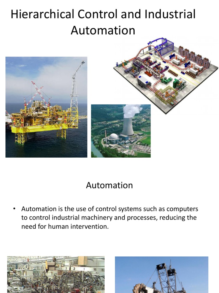 Hierarchical Control and Industrial Automation | PDF | Scada | Programmable Logic Controller
