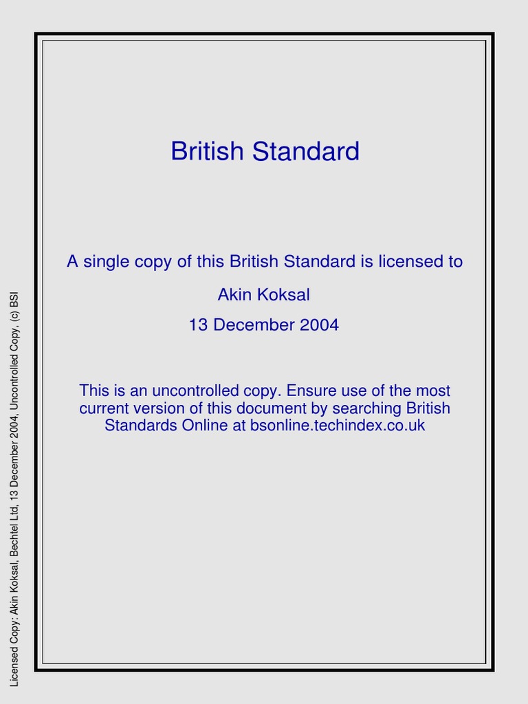 BS 499-1 Supplement | PDF | Copyright | Government Information