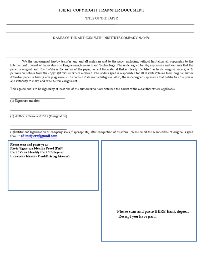 Please Scan and Paste Your Photo/Signature Identity Proof (PAN Card ...
