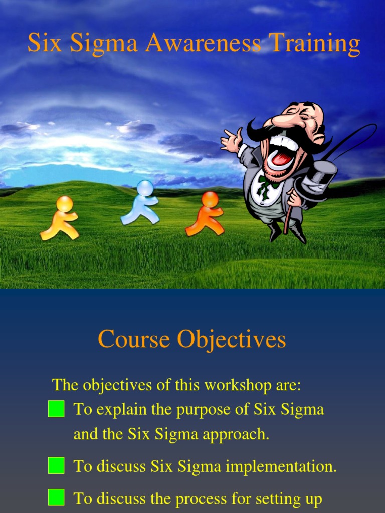 Six Sigma Awareness Training Overview | PDF | Six Sigma | Business Process