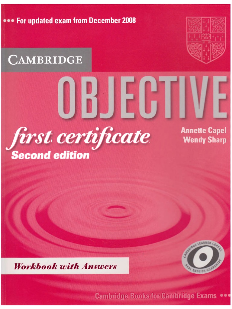 Objective FCE 2nd Ed WB | PDF