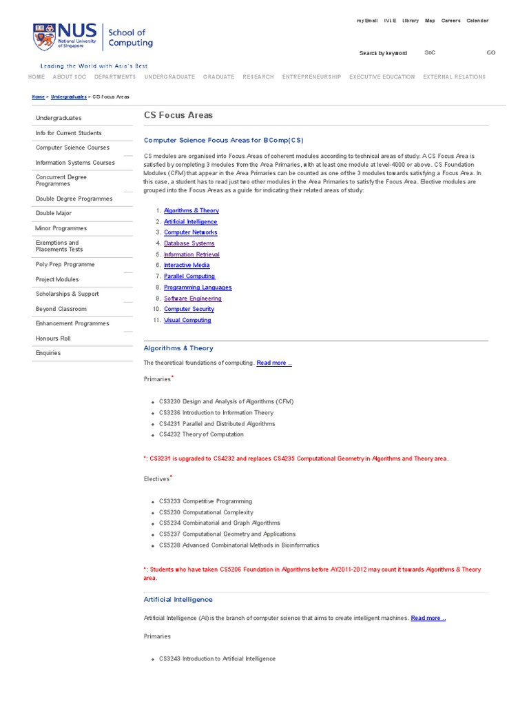 Streams - NUS School of Computing | PDF | Artificial Intelligence ...