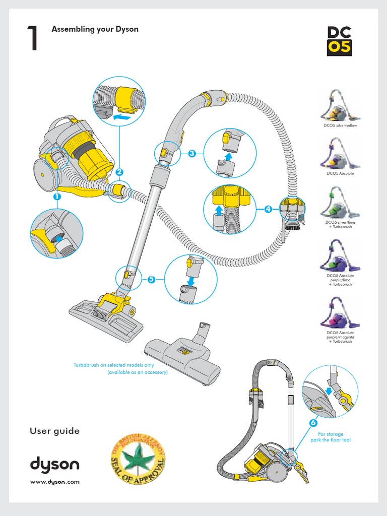 DYSON DC05 Gen Manual Uk | PDF | Allergy | Allergen