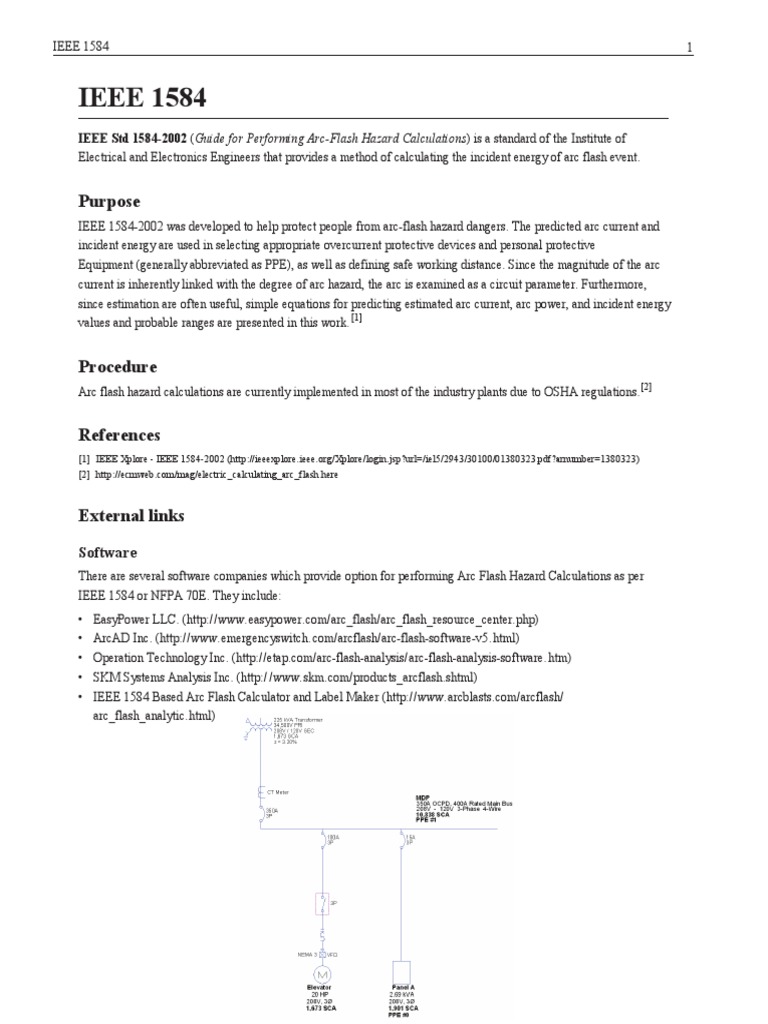 IEEE 1584 Libre | PDF
