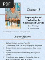 Preparing For and Evaluating The Challenges of Growth: Bruce R ...
