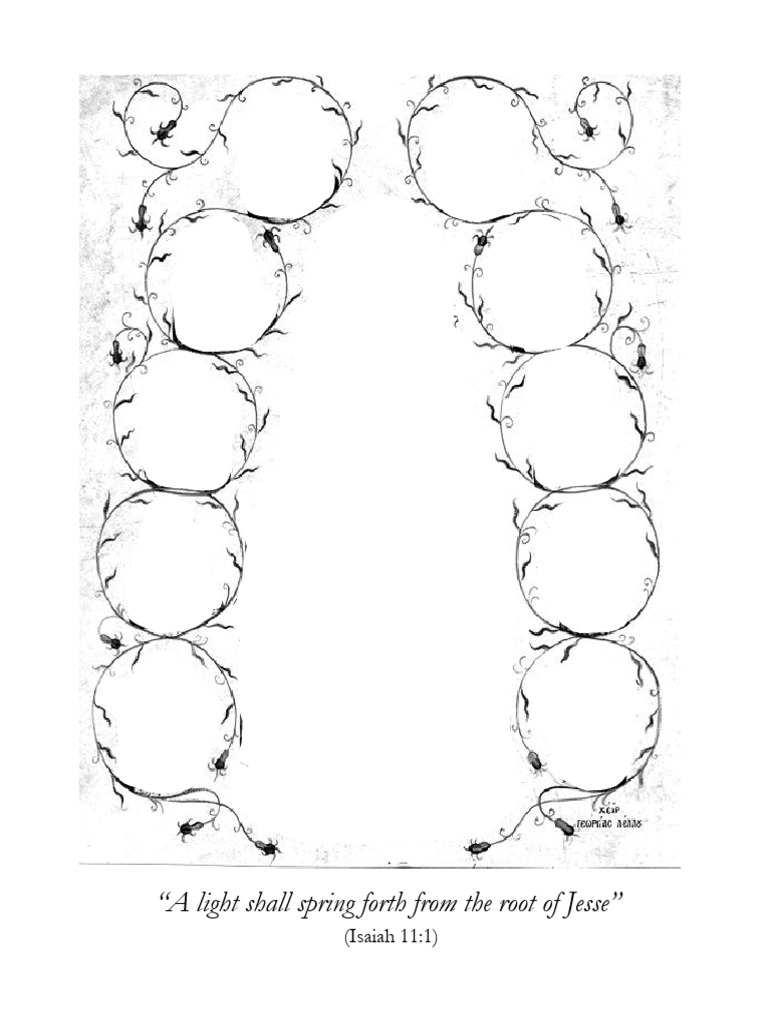 Root of Jesse Tree Orthodox Christian Lesson