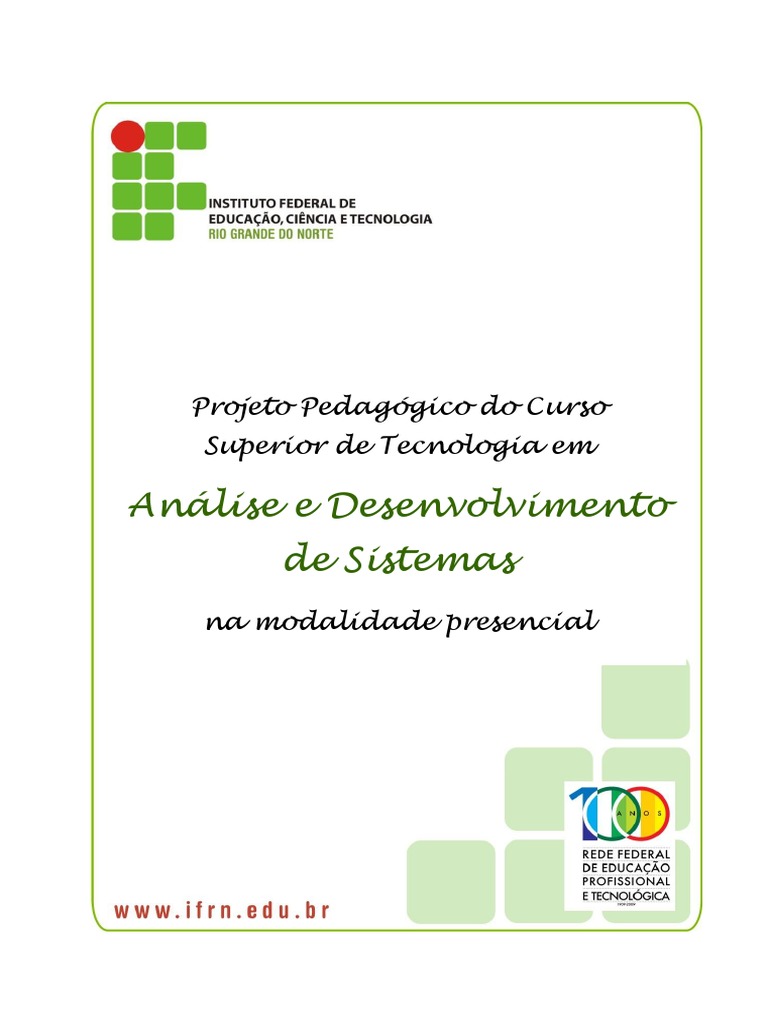 Tecnologia em Analise e Desenvolvimento de Sistemas 2012 PDF