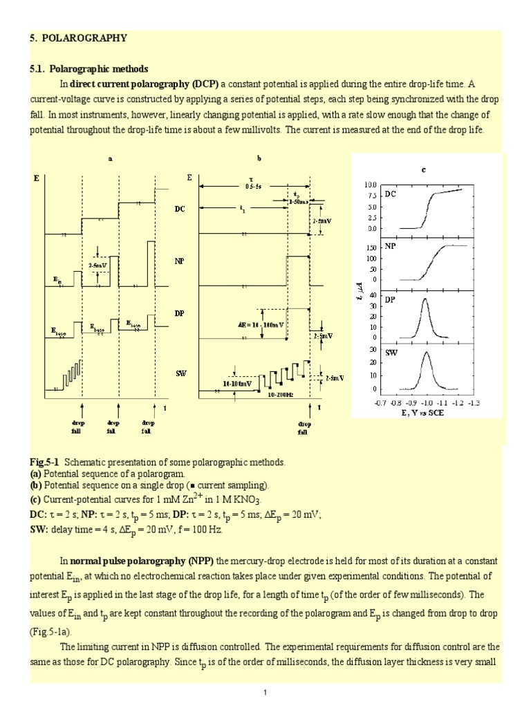 Polarography PDF | PDF | Vitamin C | Chemistry