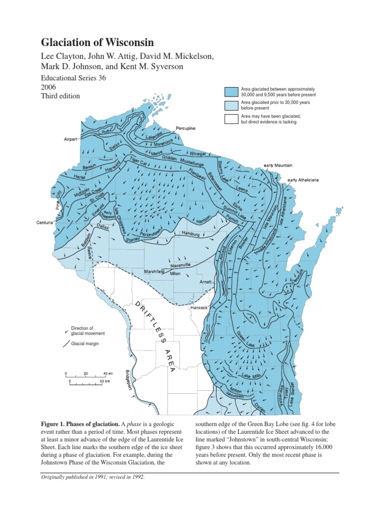 Wisconsin Glacial | Glacier | Glaciology