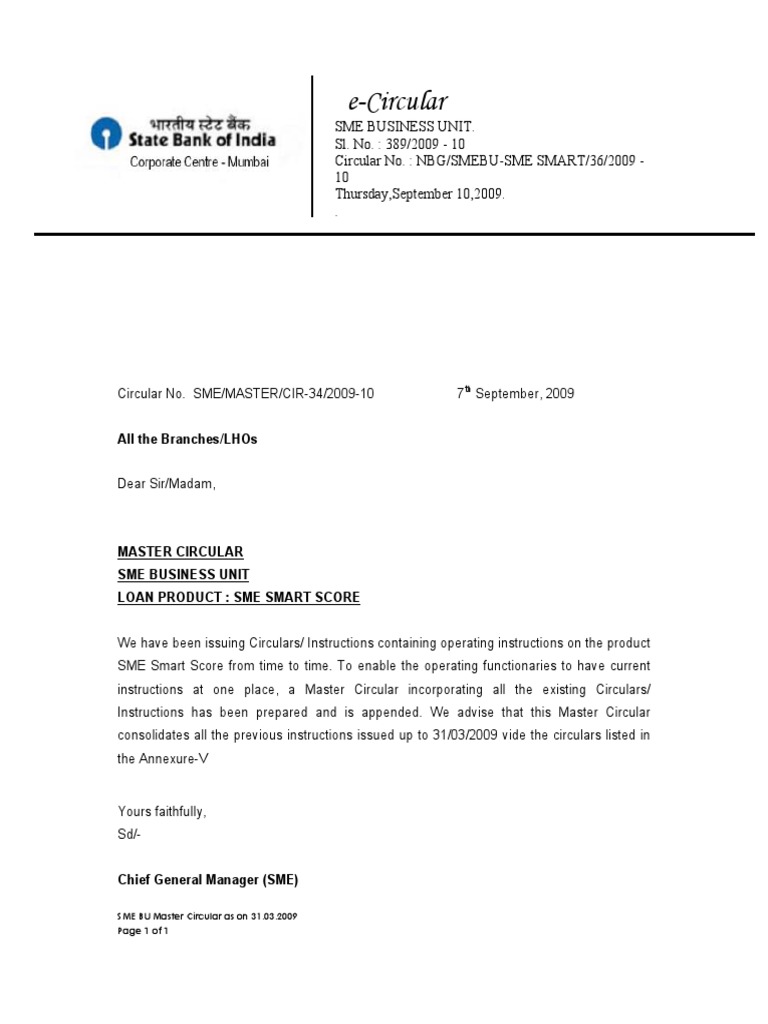 SME Smart Score | PDF | Margin (Finance) | Banks