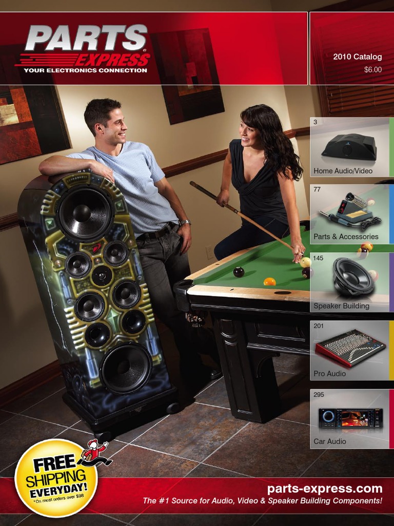 Parts Express 2010 Catalog | PDF | Loudspeaker | Acoustics