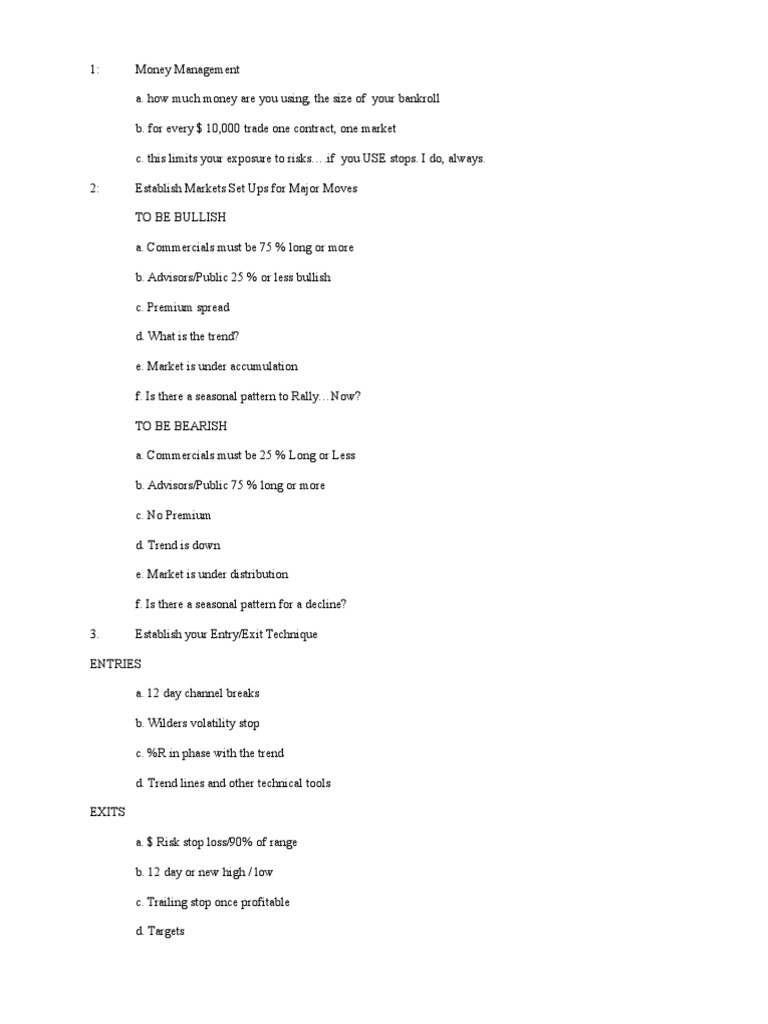 Money Code: Effective Trading Strategies | PDF | Business | Finance ...