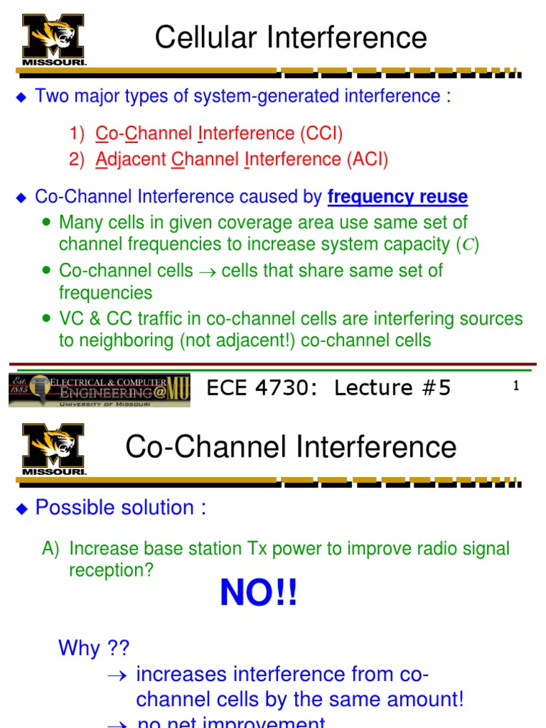 Cellular Interference | PDF | Cellular Network | Electromagnetic ...