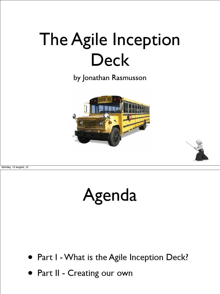 Agile Inception Deck | PDF | Wii | Databases