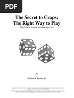 Craps Rules PDF | PDF | Craps | Games Of Chance