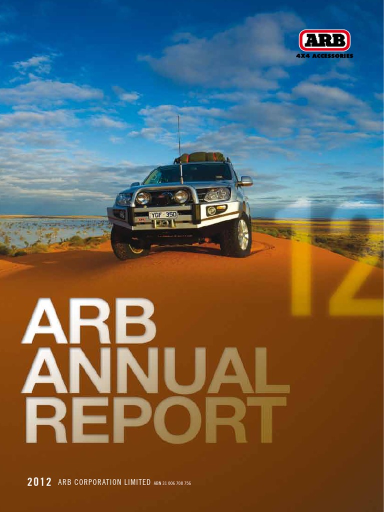 ARB 2012 Annual Report | PDF | Board Of Directors | Audit Committee