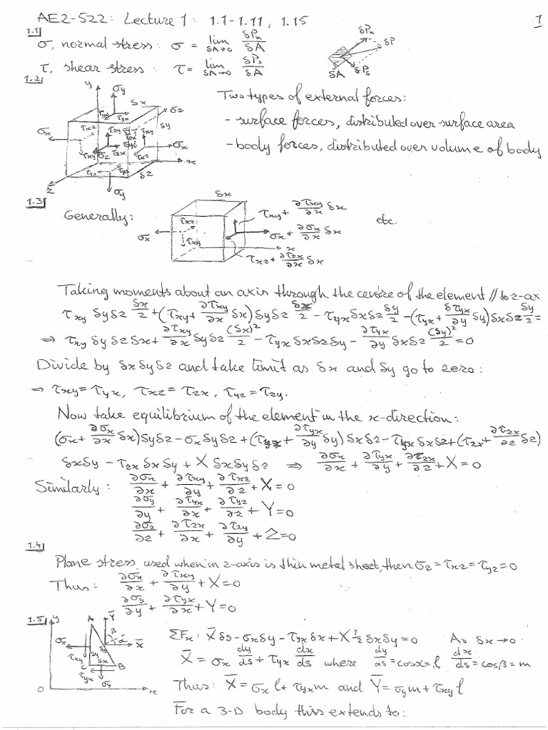 Aircraft Structural Analysis Notes 1