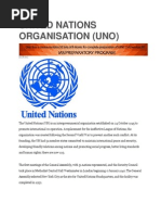 Overview of the United Nations Structure | PDF | United Nations ...