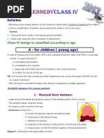 Class IV Kennedy Removable Partial Denture | PDF | Dentures | Mouth