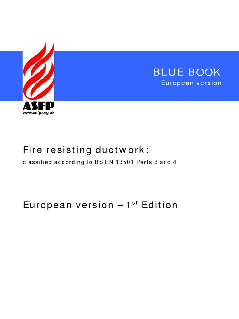 ASFP BlueBook European Version | PDF | Duct (Flow) | Furnace