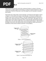 Jacketed Vessel Design | PDF | Steam | Heat Transfer