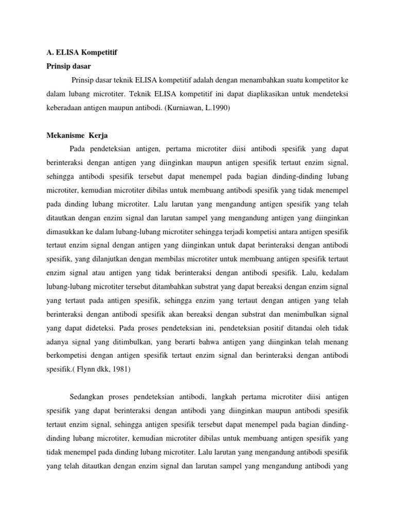 Elisa Kompetitif | PDF