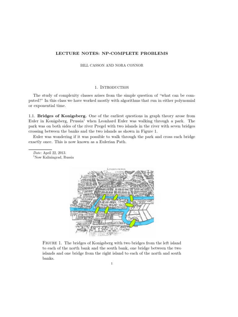 NP Completeness | PDF | Time Complexity | Computational Complexity Theory NP Completeness | PDF | Time Complexity | Computational Complexity Theory