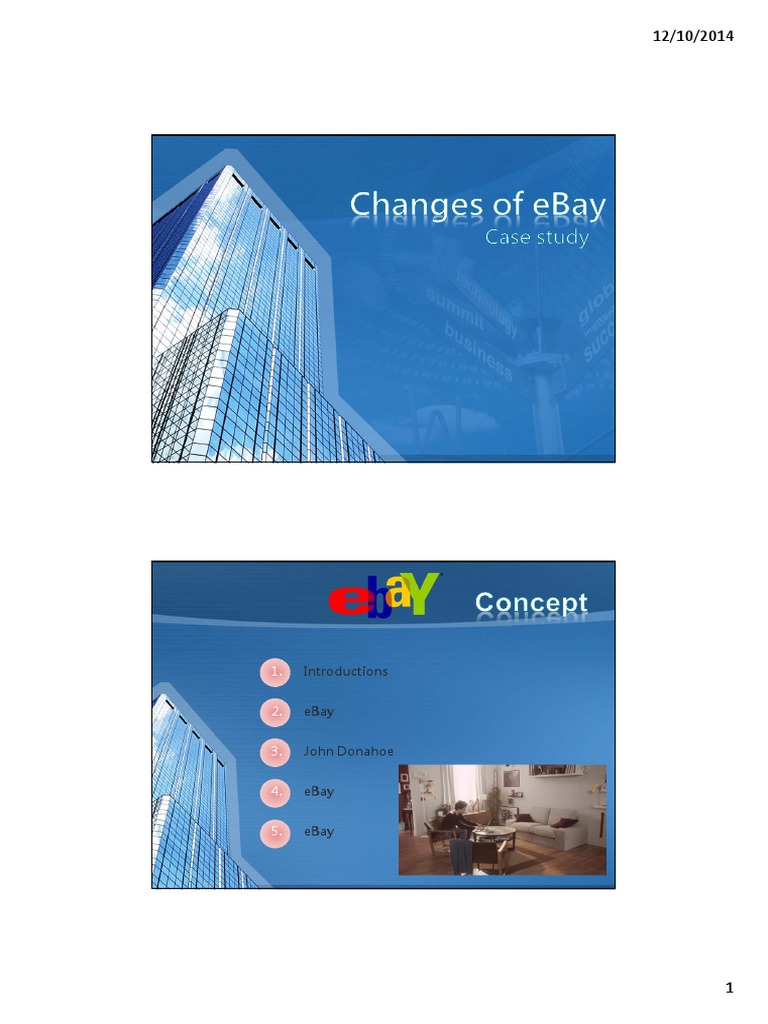 Introductions Ebay John Donahoe Ebay Ebay | PDF | E Bay | Pay Pal