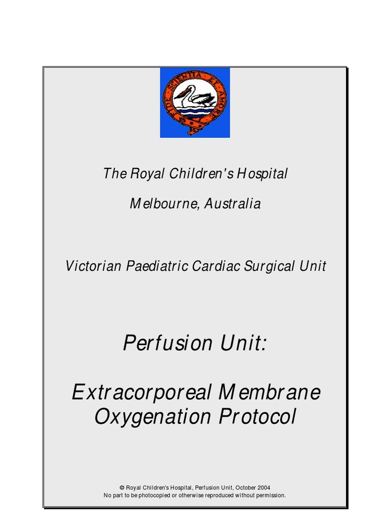 ECMO Protocol and Heparin Guidelines | PDF | Intravenous Therapy | Blood