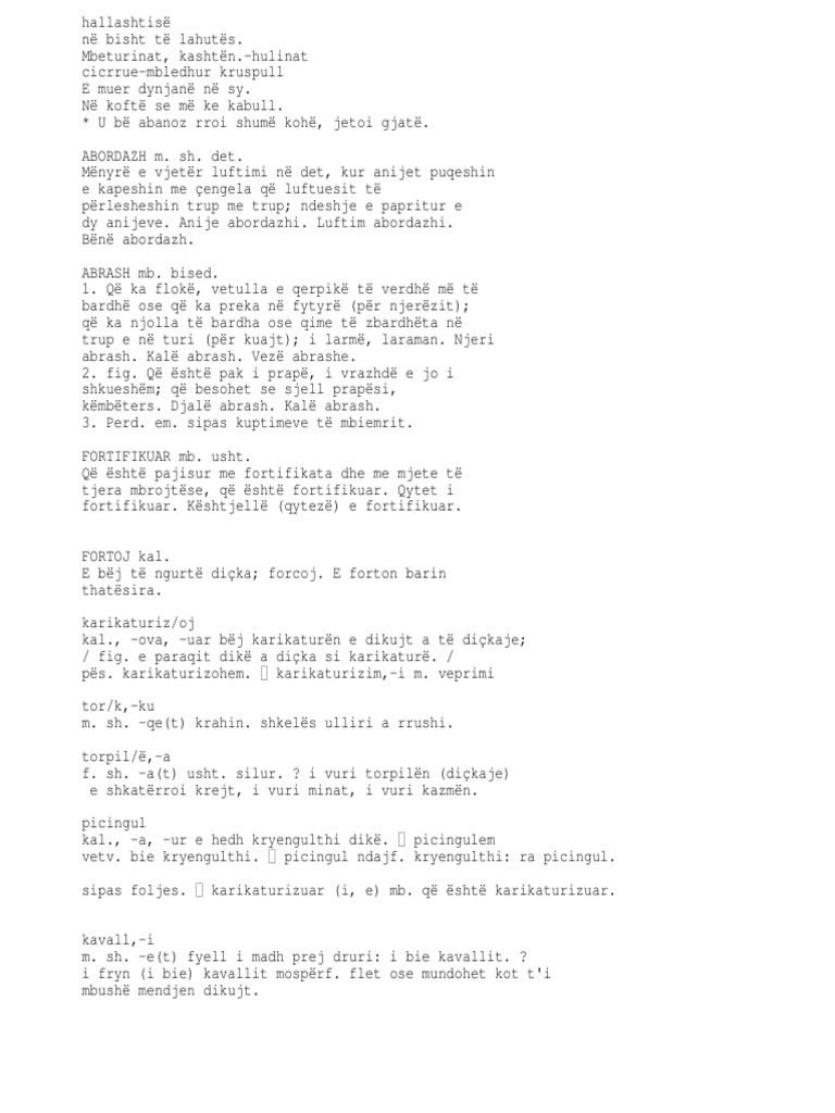 Fjalë | PDF