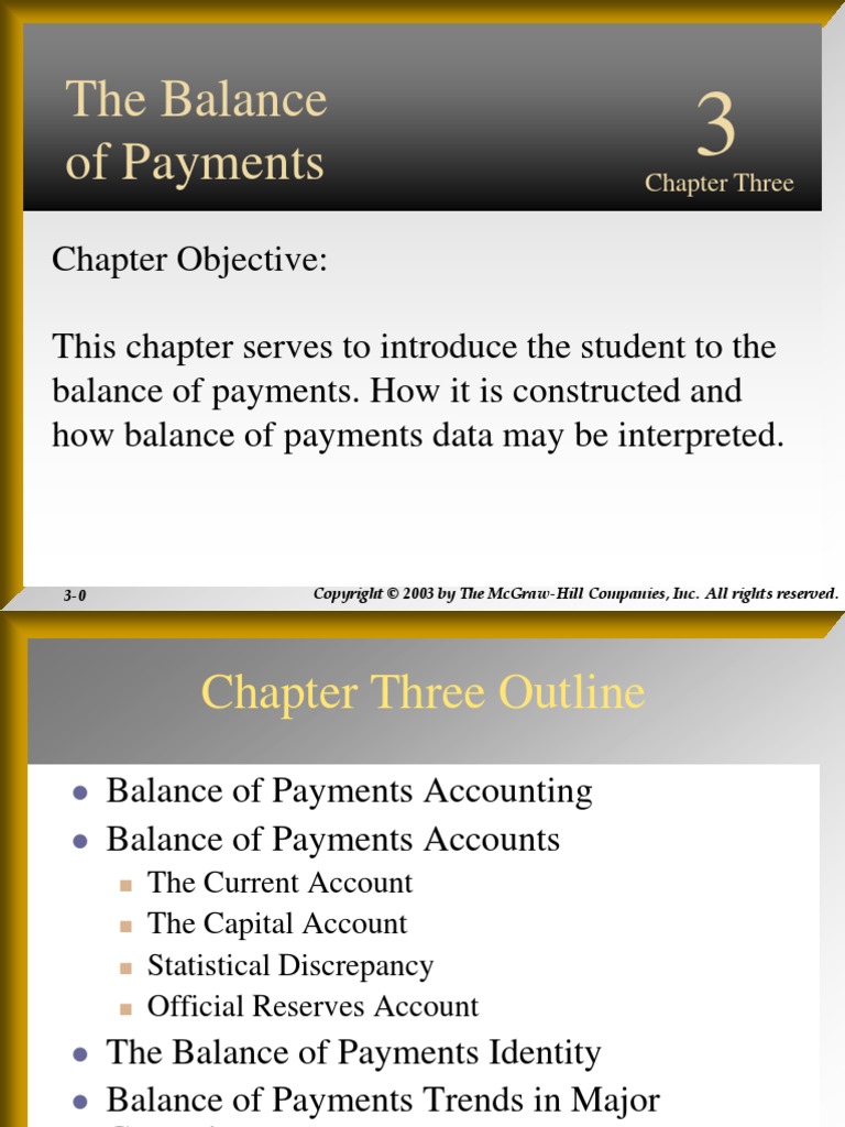 BoP.ppt | Current Account | Balance Of Payments