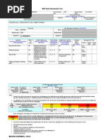 Deliberate Risk Assessment Template | PDF | Risk Management | Risk ...