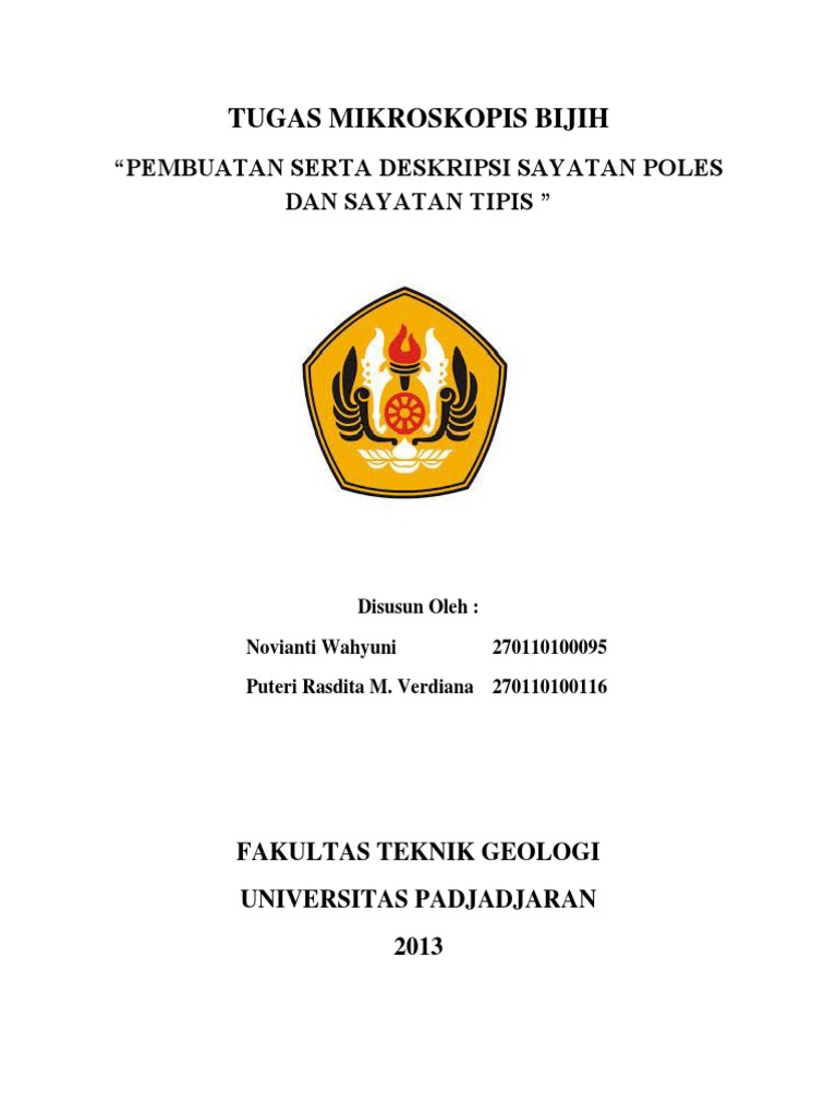 Prepasasi Sayatan Poles-Sayatan Tipis | PDF