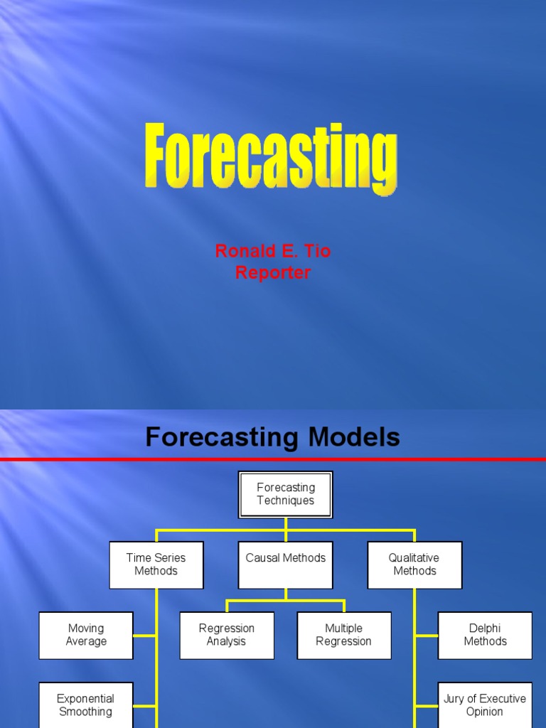 Quantitative Analysis Forecasting Pdf Correlation And Dependence