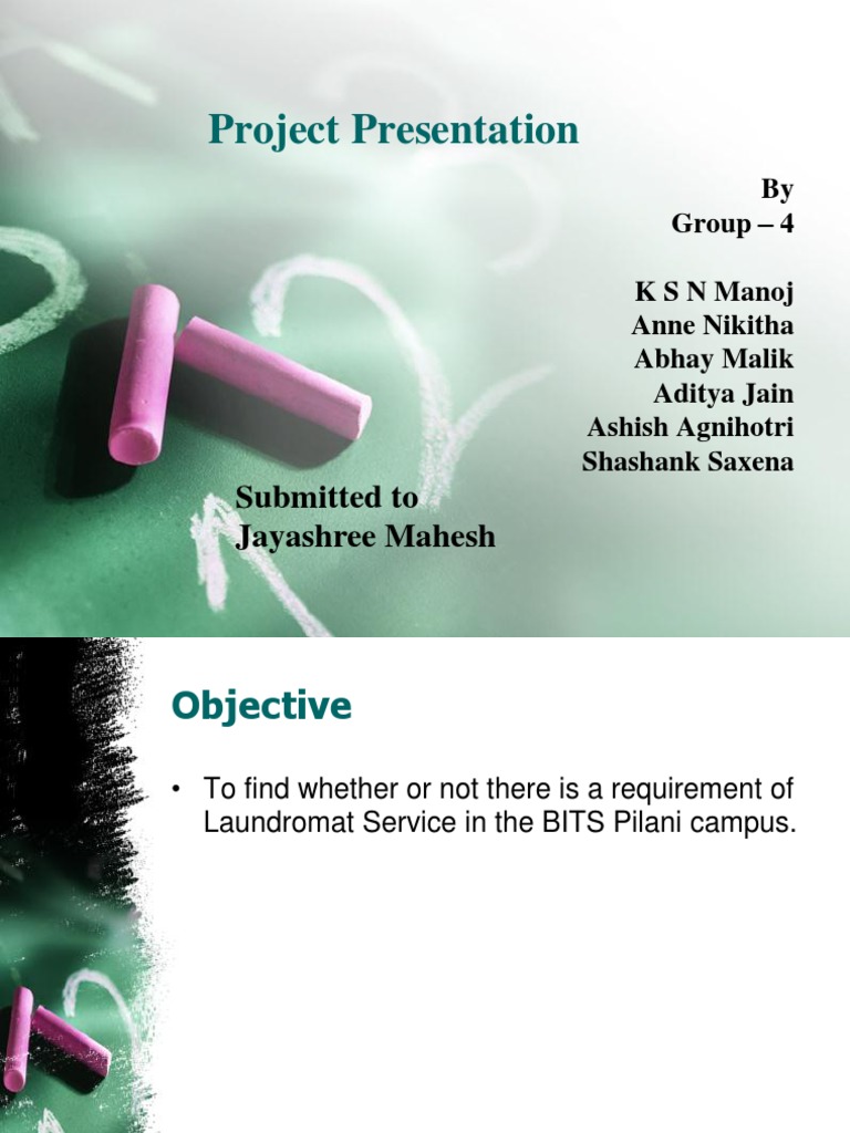 Project Presentation: Submitted To Jayashree Mahesh | PDF | Business