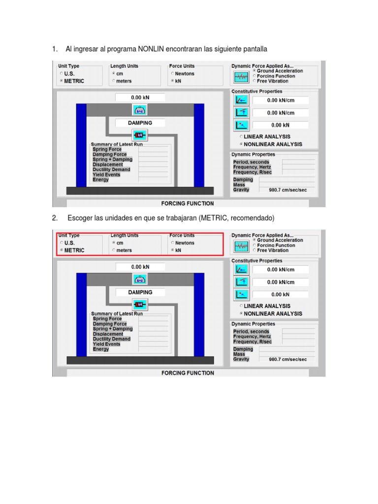 Guia para Uso Del Programa NONLIN | PDF | Comillas | Science