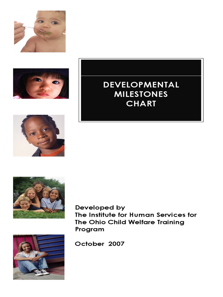 Child Development Milestone Chart Pdf Child Development